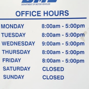 DMV Hours: Finding Open Times & Avoiding a Wasted Trip – DMV Department ...